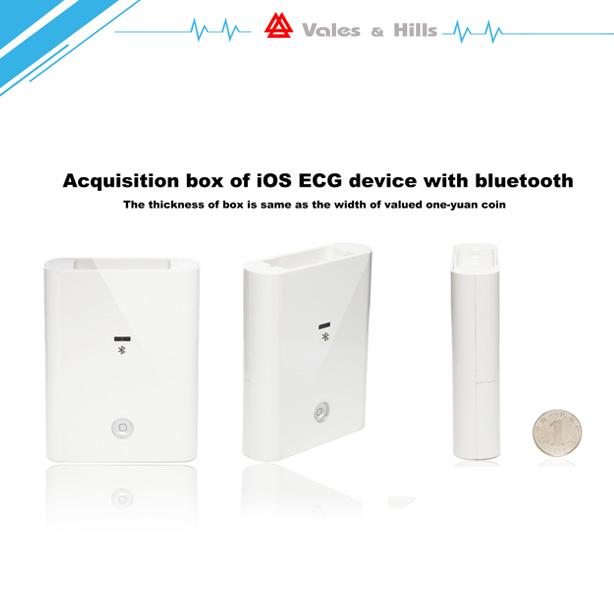 Synchronous Wireless ECG Machine 12 Lead Wireless IPad / IPod ECG / EKG ...
